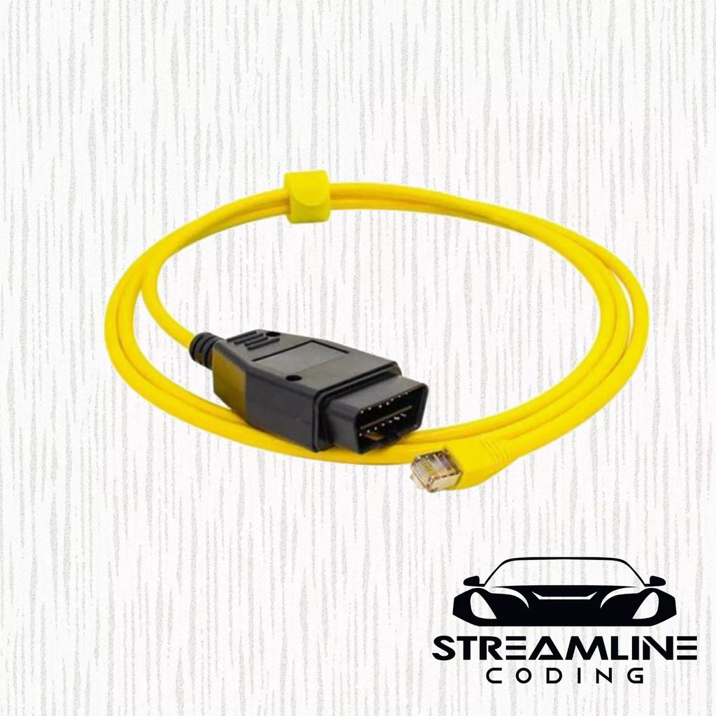 ENET Data Cable For BWM F G series ENET ICOM Coding Ethernet to OBD2 U ...
