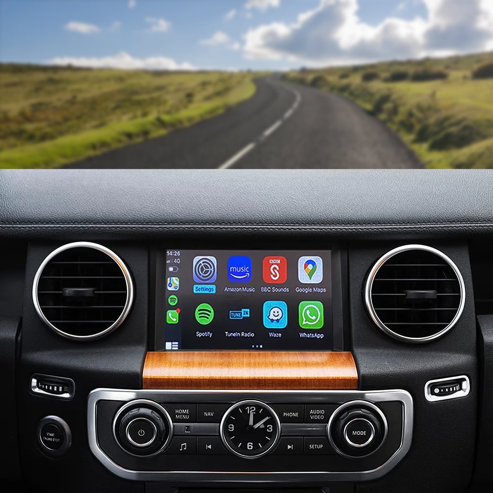 LAND ROVER DISCOVERY 4 Wireless CarPlay & Android Auto Integration Kit ...