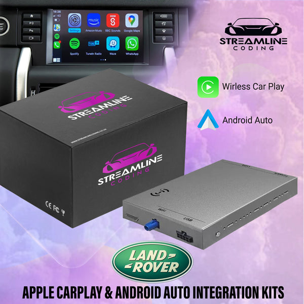 LAND ROVER DISCOVERY 4 Wireless CarPlay & Android Auto Integration Kit ...