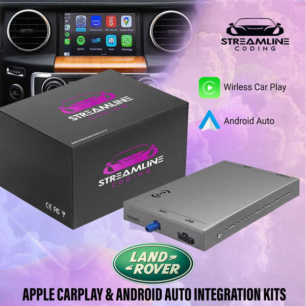 LAND ROVER FREELANDER 2 Wireless CarPlay & Android Auto Integration Ki ...