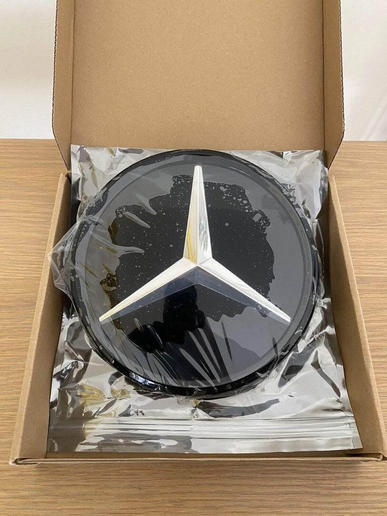Mercedes Front Grille STAR Badge Emblem Mirror Black A1648880411 CLASS ...