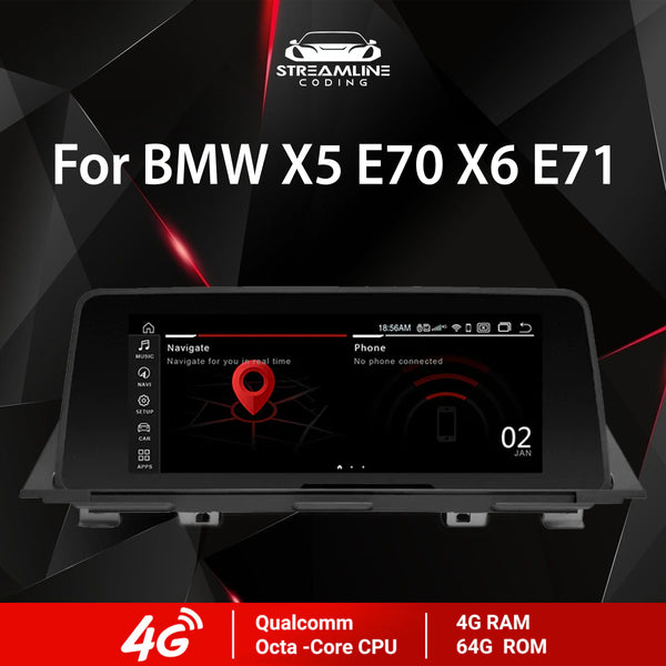 BMW ANDROID 10 SCREENS – www.streamlinecoding.co.uk