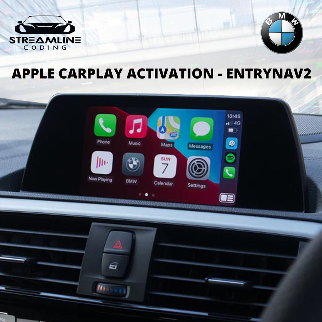 BMW Apple CarPlay Activation - ENTRYNAV2 – www.streamlinecoding.co.uk